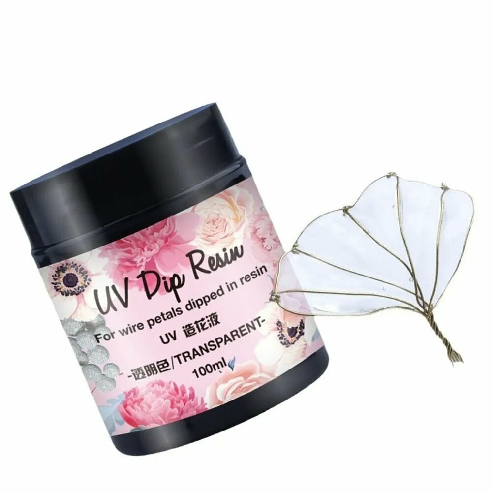 1 флакон УФ-жидкости crystal flower flower liquid-100 мл