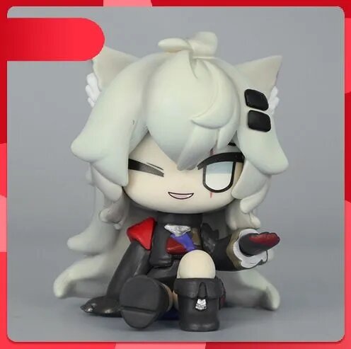 Набор для сборки фигурок в стиле Q-version Arknights Вишдель, Логос набор для сборки, модели и декор