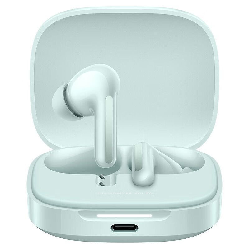 Наушники Xiaomi Redmi Buds 6, Bluetooth, внутриканальные Зеленые наушники