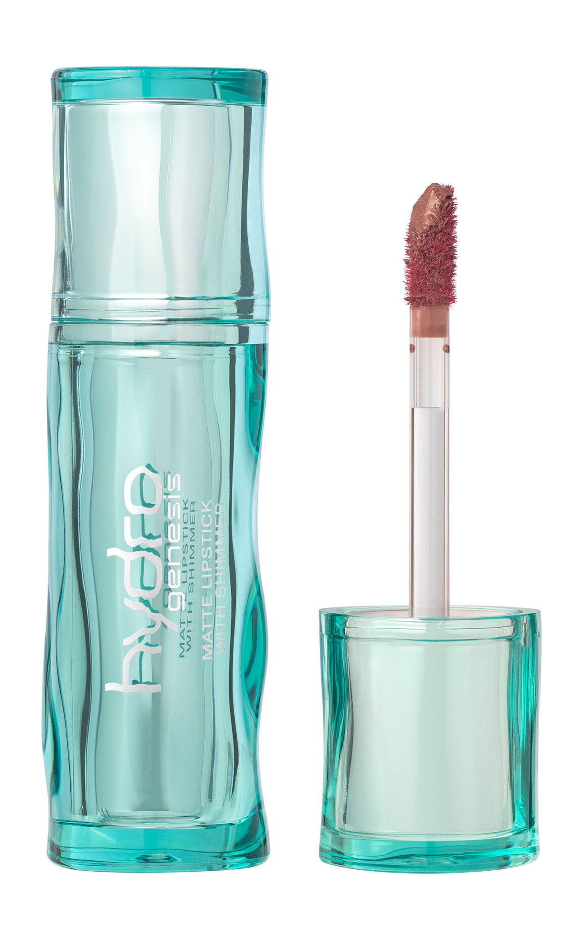 INFLUENCE BEAUTY Помада для губ с эффектом скрытого мерцания Hydrogenesis матовая, 3,2 г, 02 (лимит.)