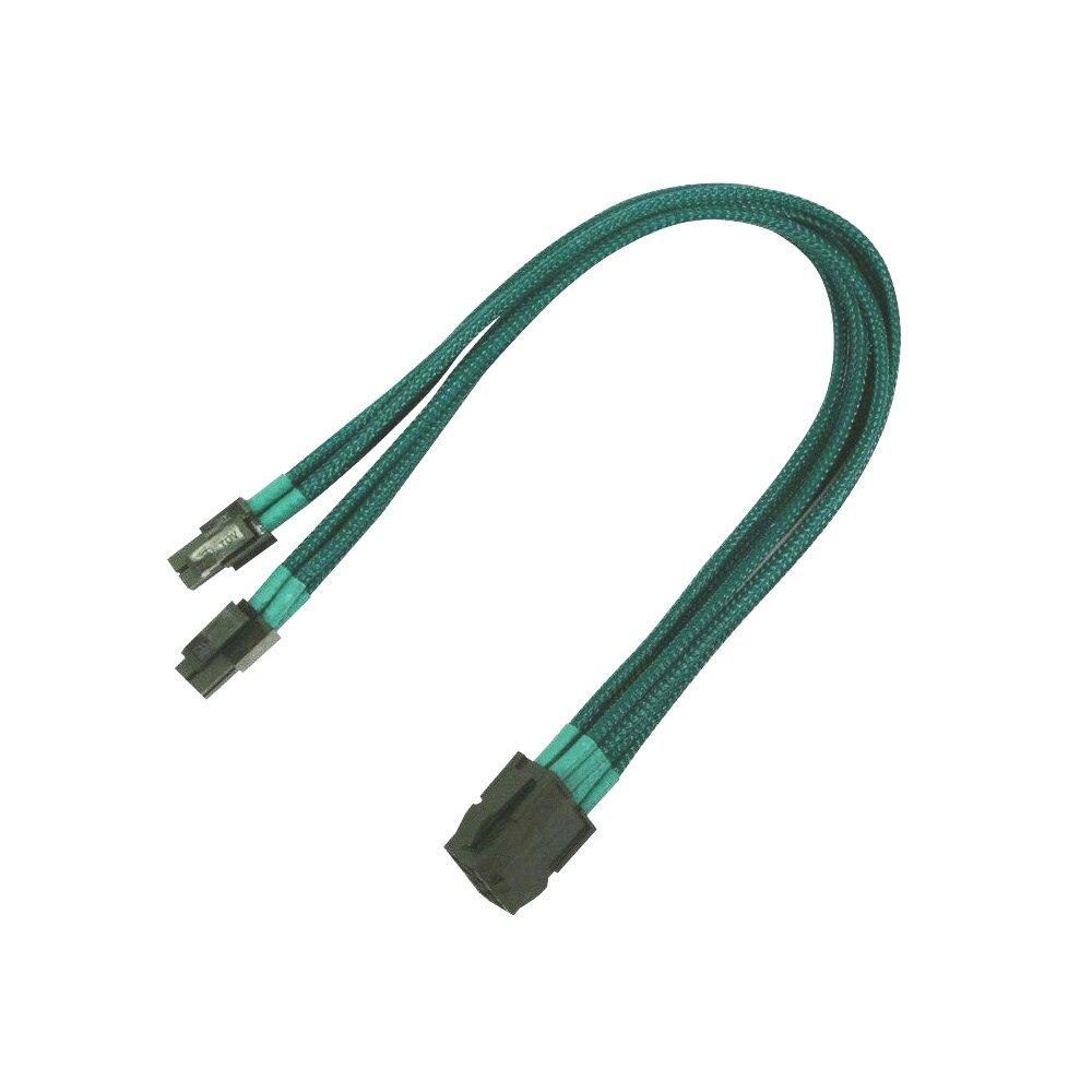 Удлинитель Nanoxia a EPS 8-pin to 4+4-pin, 30см, кабель питания процессора CPU, NX8PV3EG