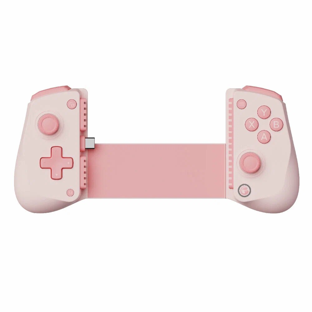 Геймпад Gamesir X5 Lite Pink, Type-C проводное подключение, совместимость с Android/iOS