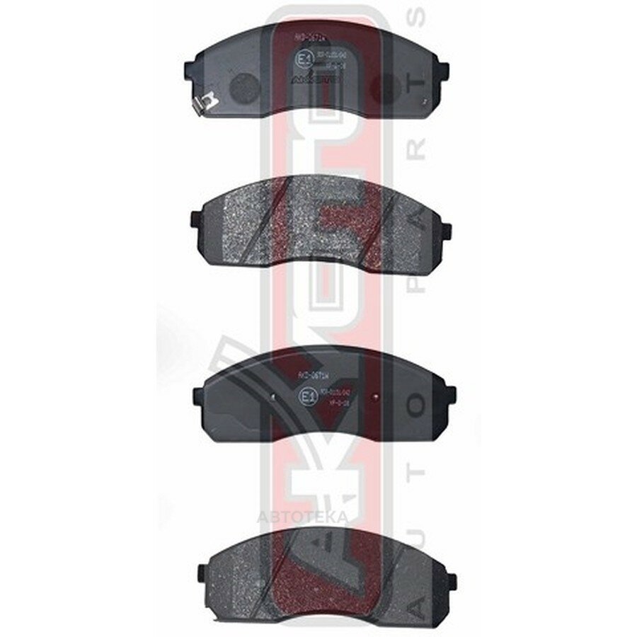 Колодки тормозные дисковые передние AKYOTO AKD0671