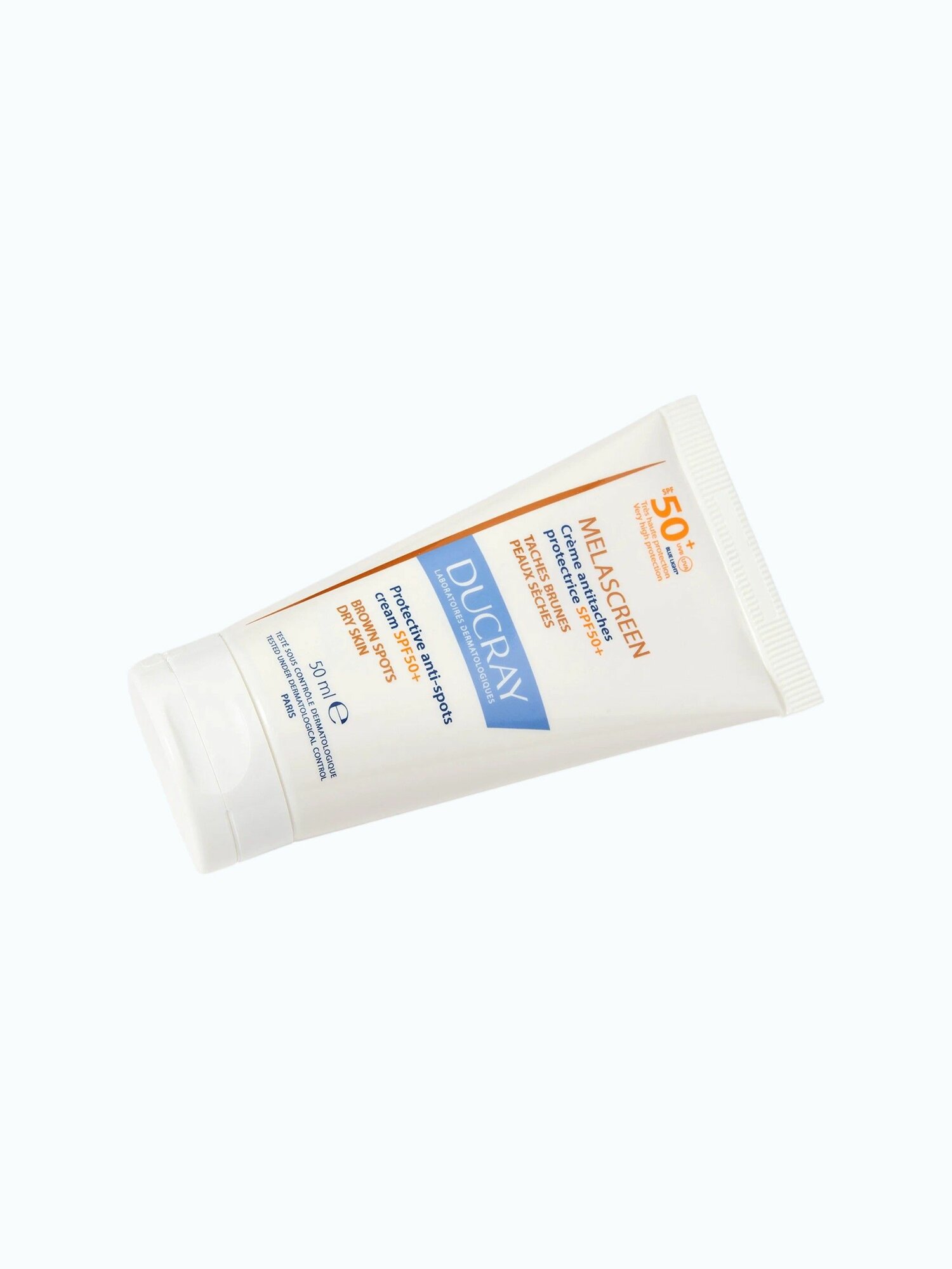 Ducray MELASCREEN защитный крем против пигментации SPF 50+ для сухой кожи, 50 мл