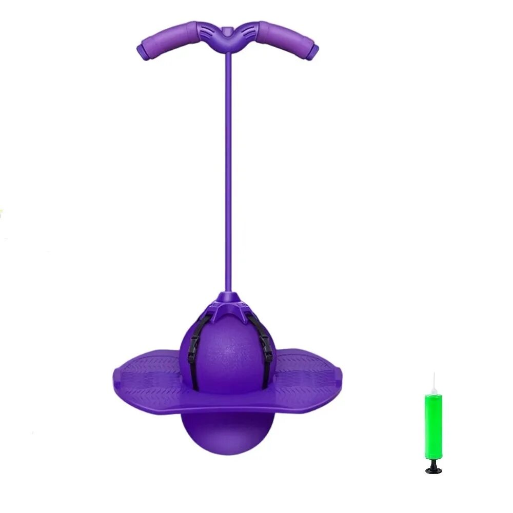 Фиолетовый прыгающий мяч из пластика Фиолетовый, Purple