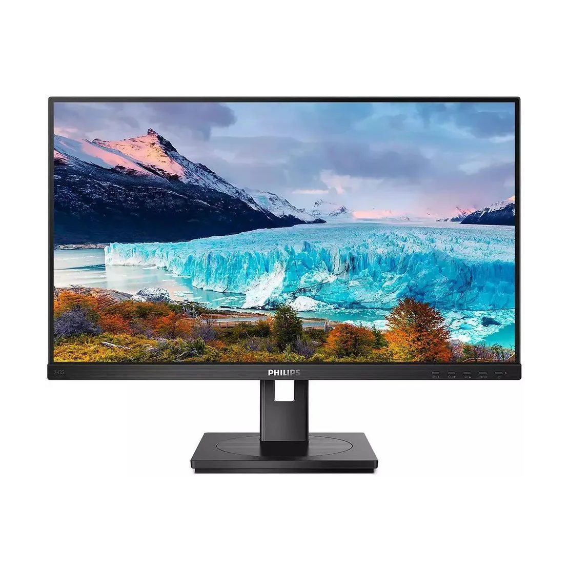 Монитор 23.8" Philips 243S1, 1920x1080, IPS, 75 Гц, HDMI 1.4, DisplayPort 1.2черный