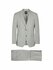 Комбинезон BOSS Single-breasted suit, размер 46, grey