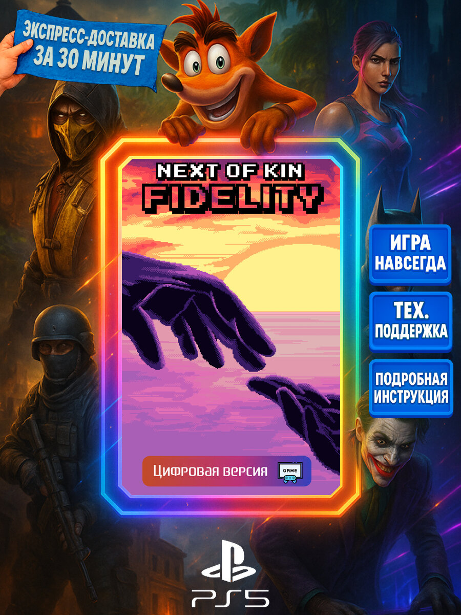 Next of Kin: Fidelity PS5 | Моментальная доставка | Английский язык | Приключения