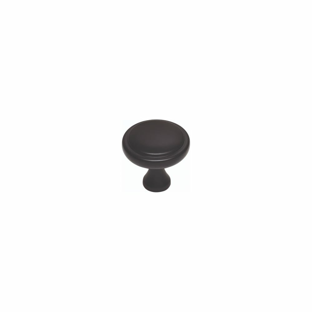 Ручка-кнопка MAKMART отделка черный матовый M318. K. BLACK