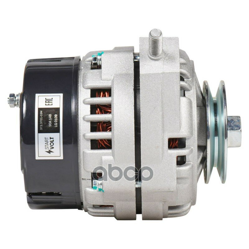 Генератор для а/м Лада 2104-2107/21045 с инж. дв. 90А STARTVOLT LG 0109 STARTVOLT арт. LG 0109 — фото 1