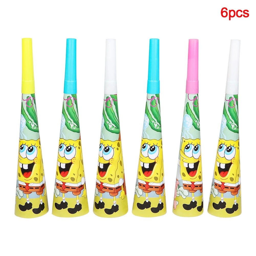 Набор посуды для праздника Губка Боб Potdemiel Trumpet-6pcs