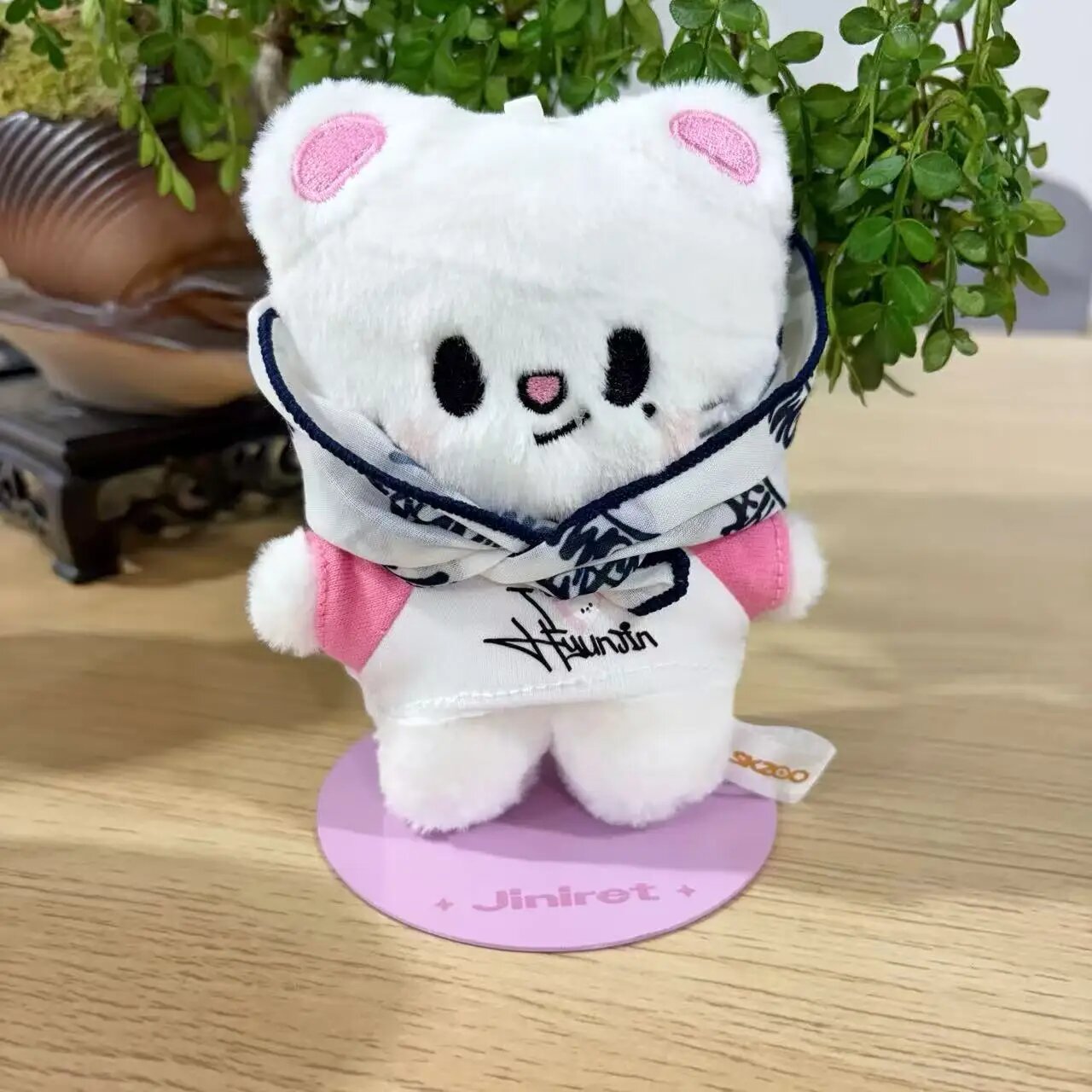 Плюшевая игрушка Skzoo Stray Kids Феликс, Хёнджин, Джисун Розовый, baimao