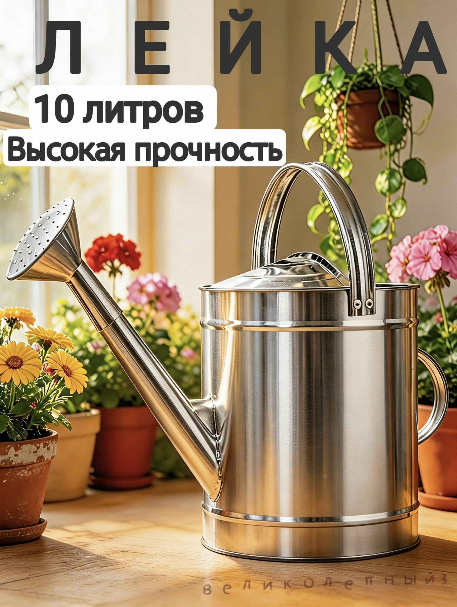 Лейка, 10 л 1 шт