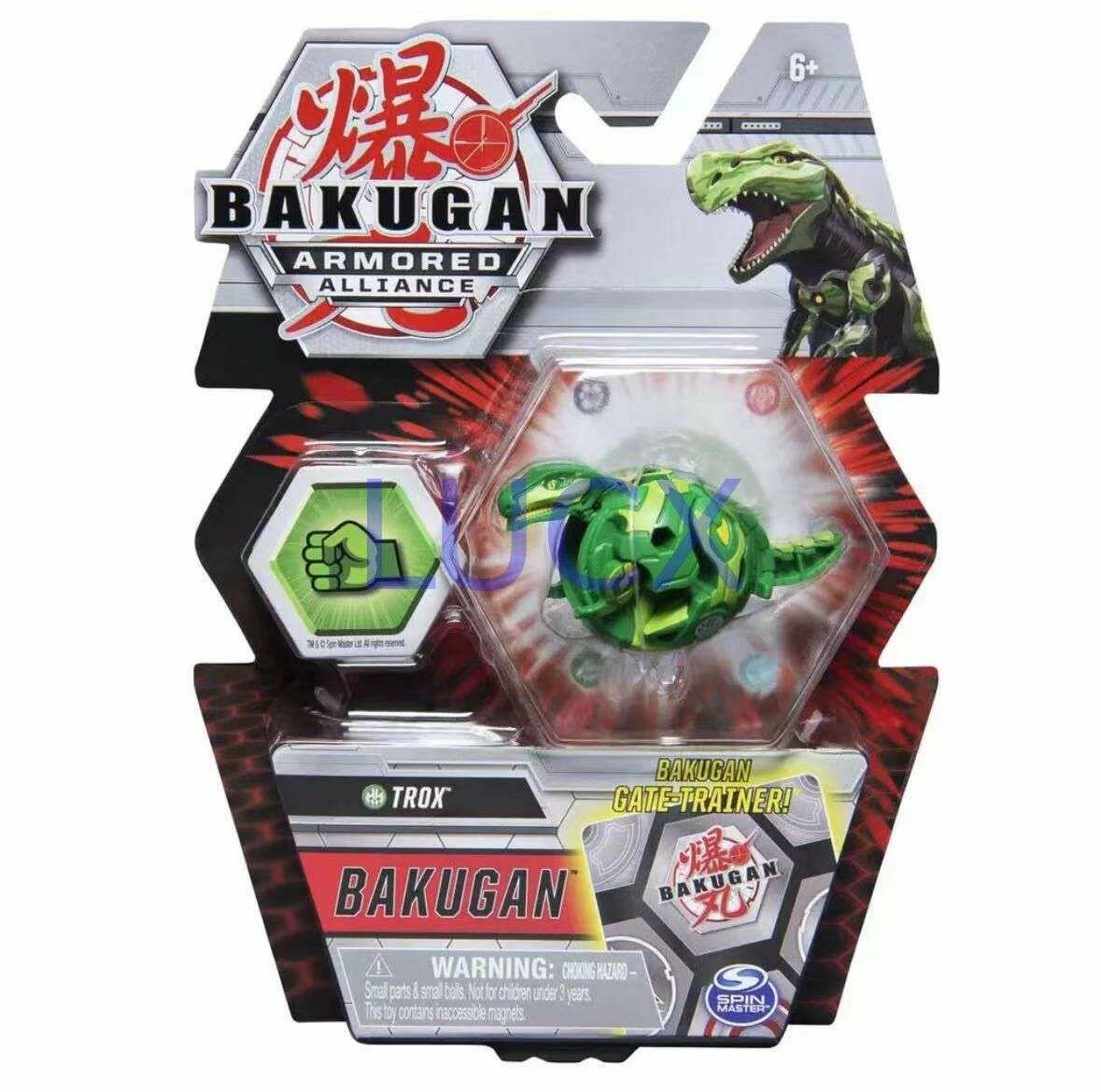 Bakugan Evolutions, серия Platinum настоящий металл, 2 ядра Bakugan и карточки персонажей (игрушечный подарок для детей)