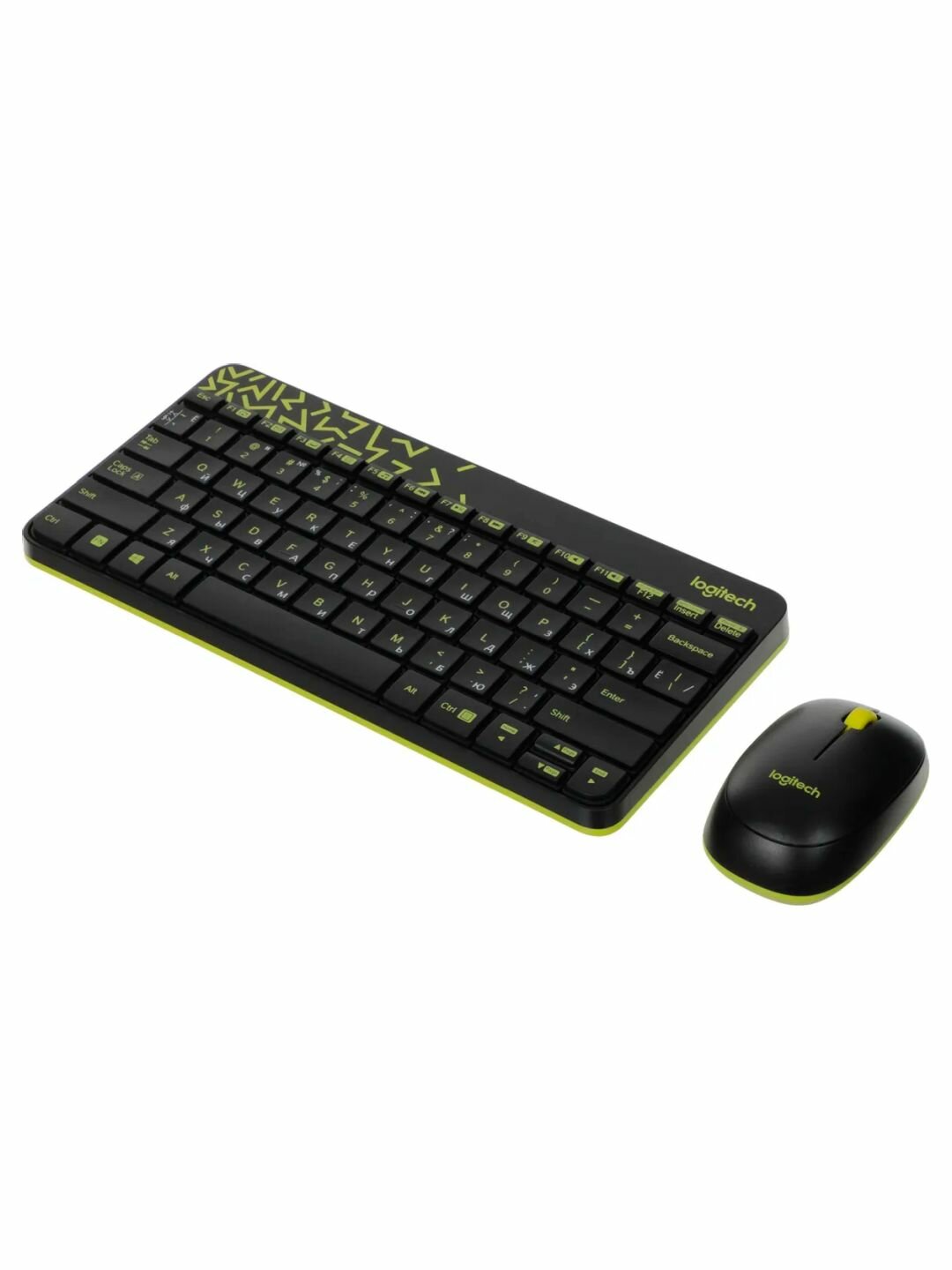 Комплект беспроводной клавиатура + мышь Logitech MK240, черный (920-008198)