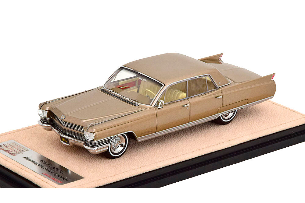 Модель коллекционная STAMP Cadillac sixty special 1964 palomino metallic