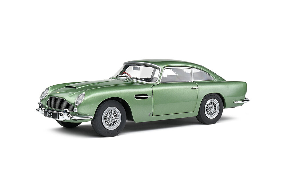 Модель коллекционная SOLIDO Aston martin DB5 1964 light green metallic