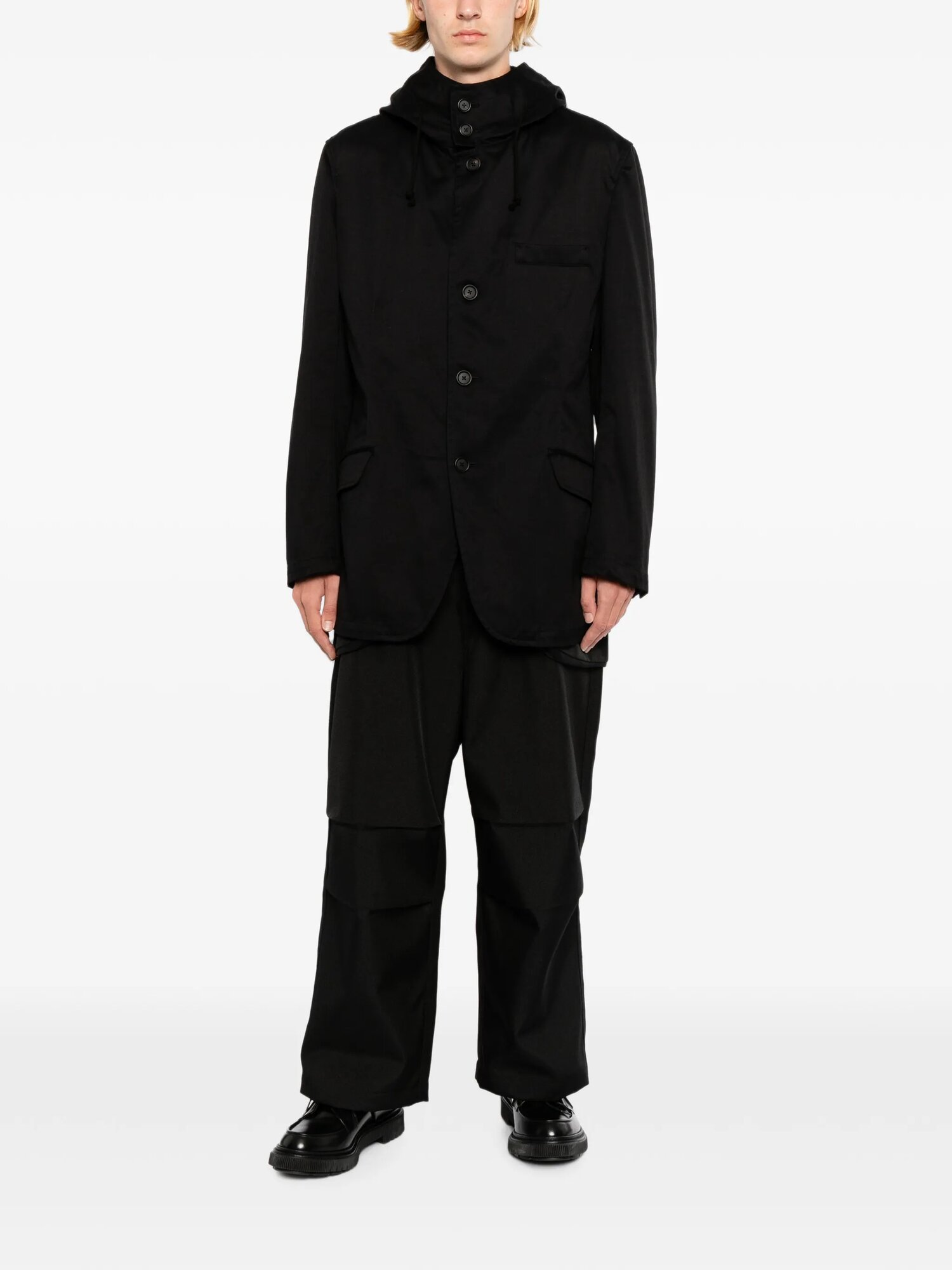 Куртка Yohji Yamamoto Cotton chino jacket, размер 48 — фото 1