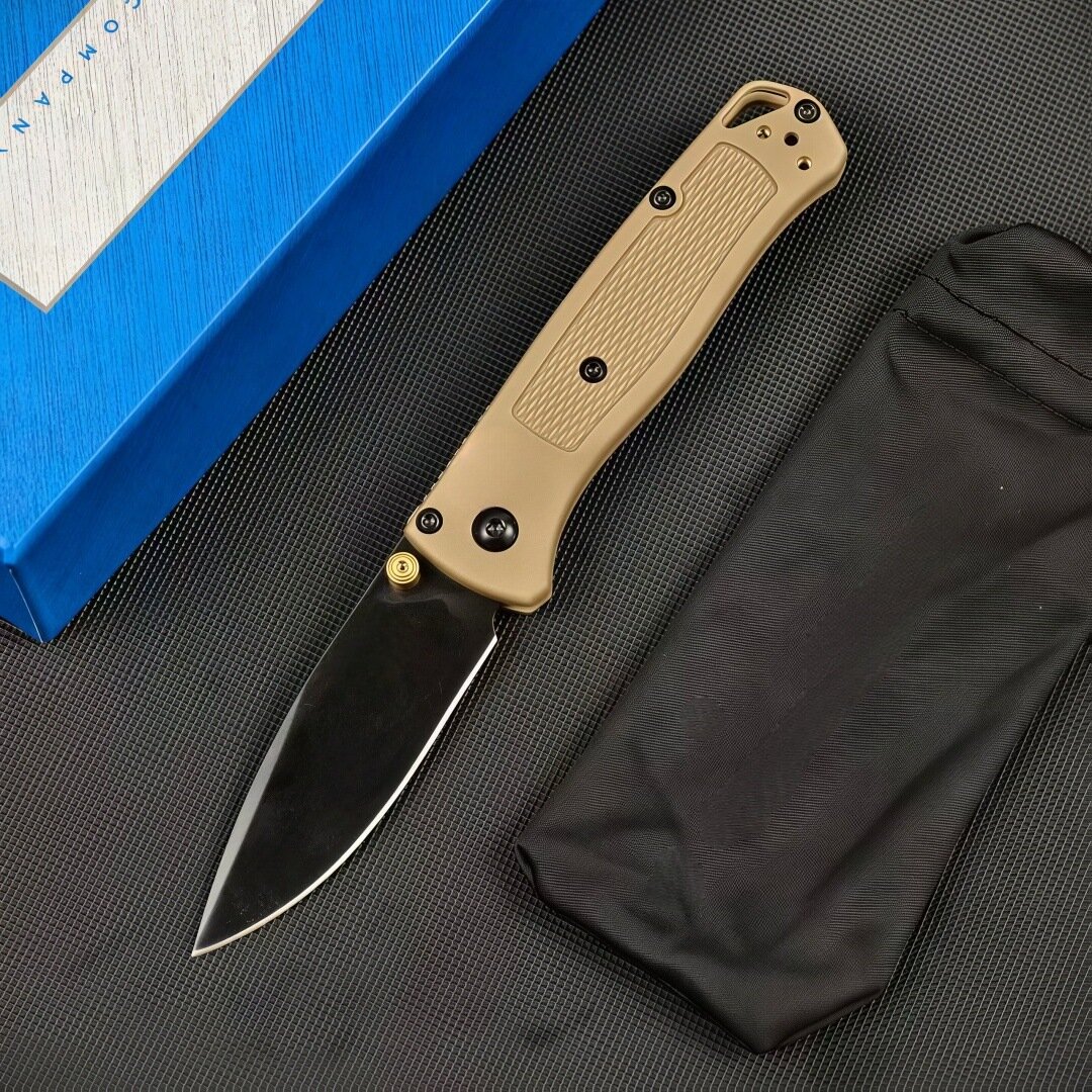 Benchmade533 Миниатюрный складной нож EDC, острый компактный нож на брелок, портативный инструмент для кемпинга и нарезки фруктов