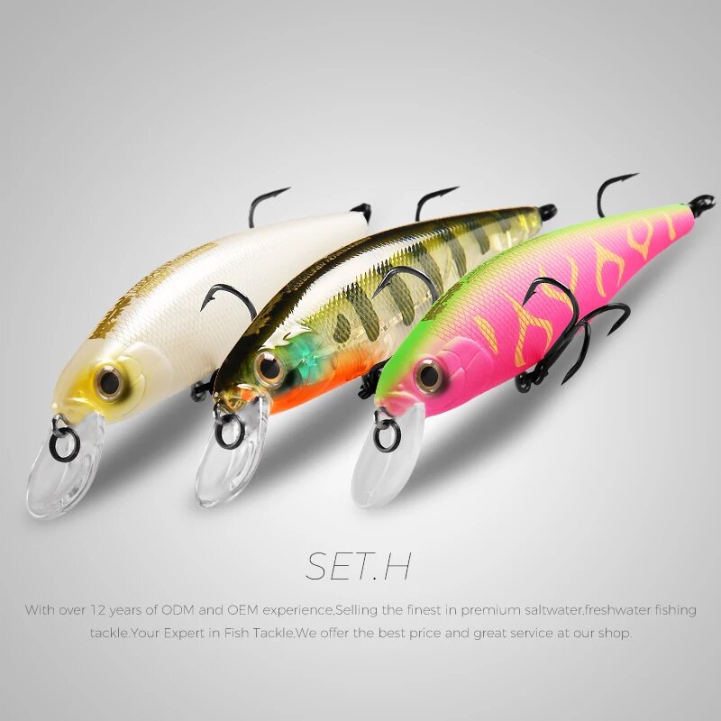 Блесна BEARKING Squad Minnow 3 шт.