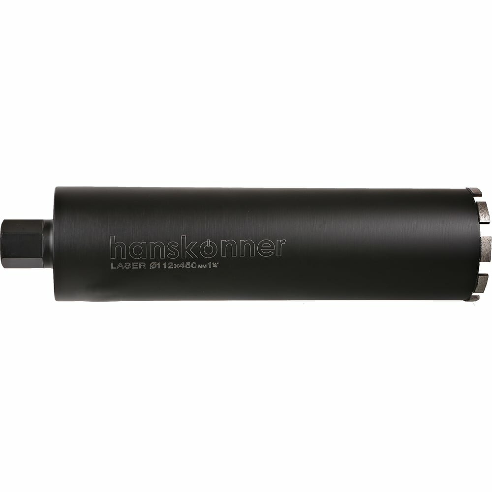 Коронка алмазная Hanskonner 112х450 мм H1055-11-112