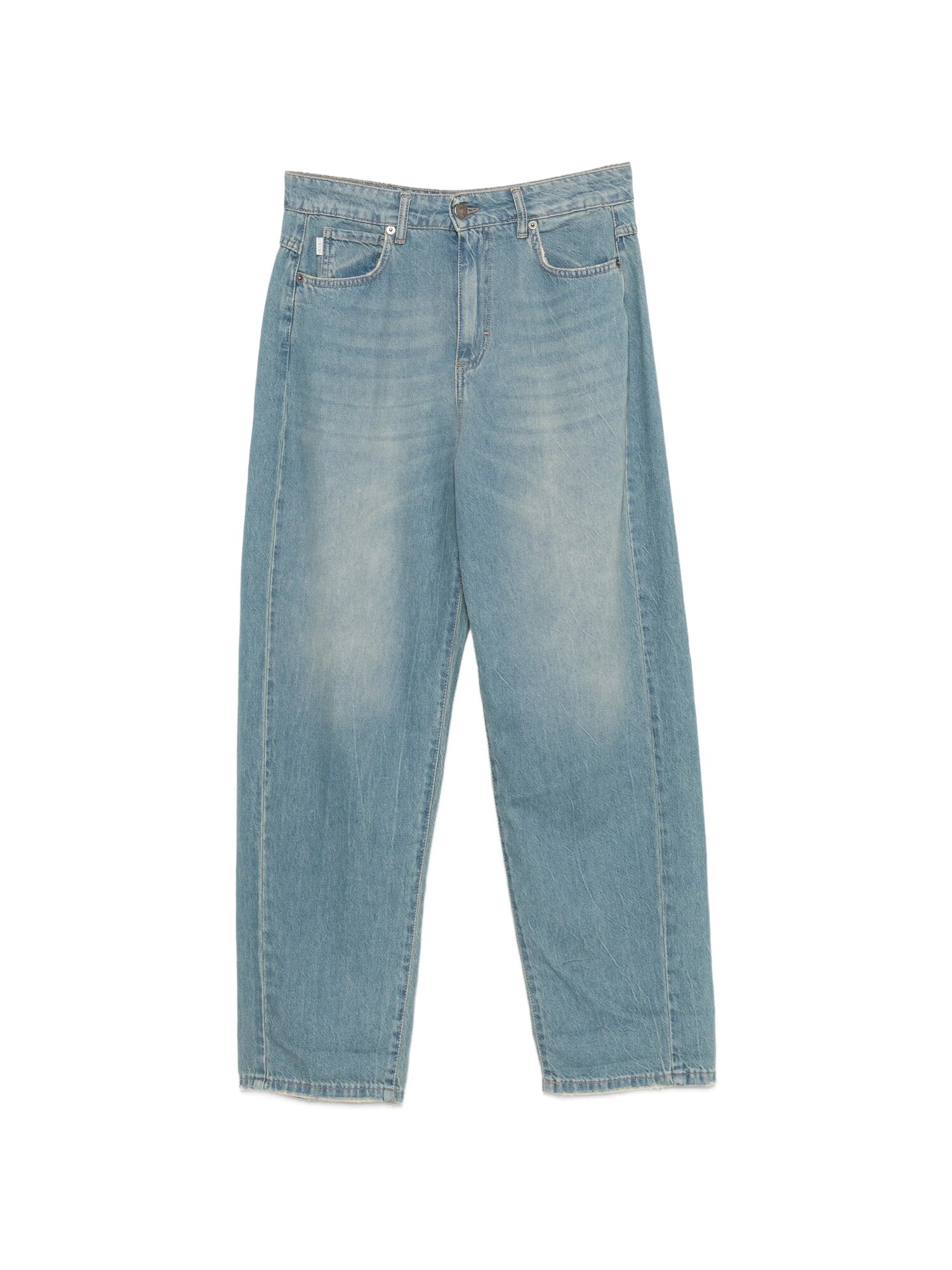 Джинсы Faded-effect straight-leg jeans 