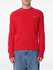 Свитер LACOSTE Logo-patch crew-neck knitwear, размер S, , красный