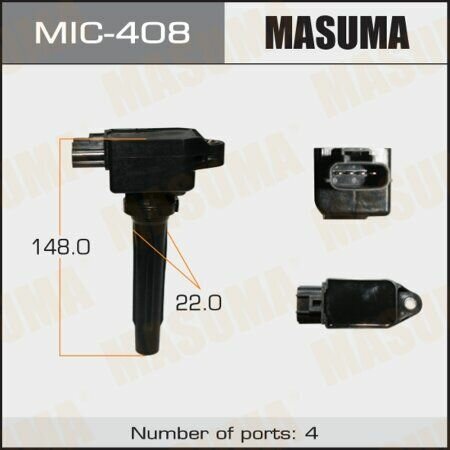MIC-408 Катушка зажигания MAZDA 11- 2.0/2.5