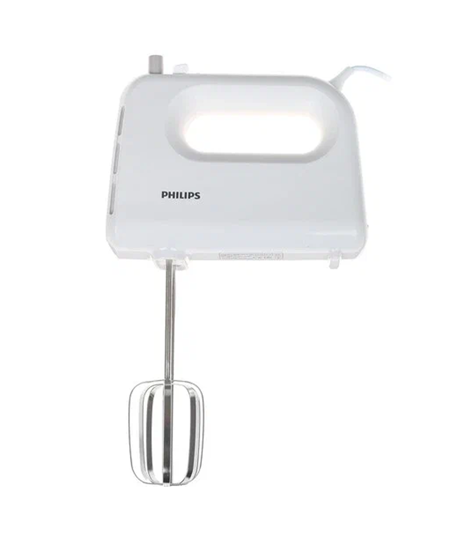 Миксер Philips Daily HR3705/00, пластик, 5 скоростей, для замешивания и взбивания, белый — фото 1