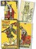 Золотистые игральные карты Tarot Original 1909 - 56 карт, EVA материал, фабрично...