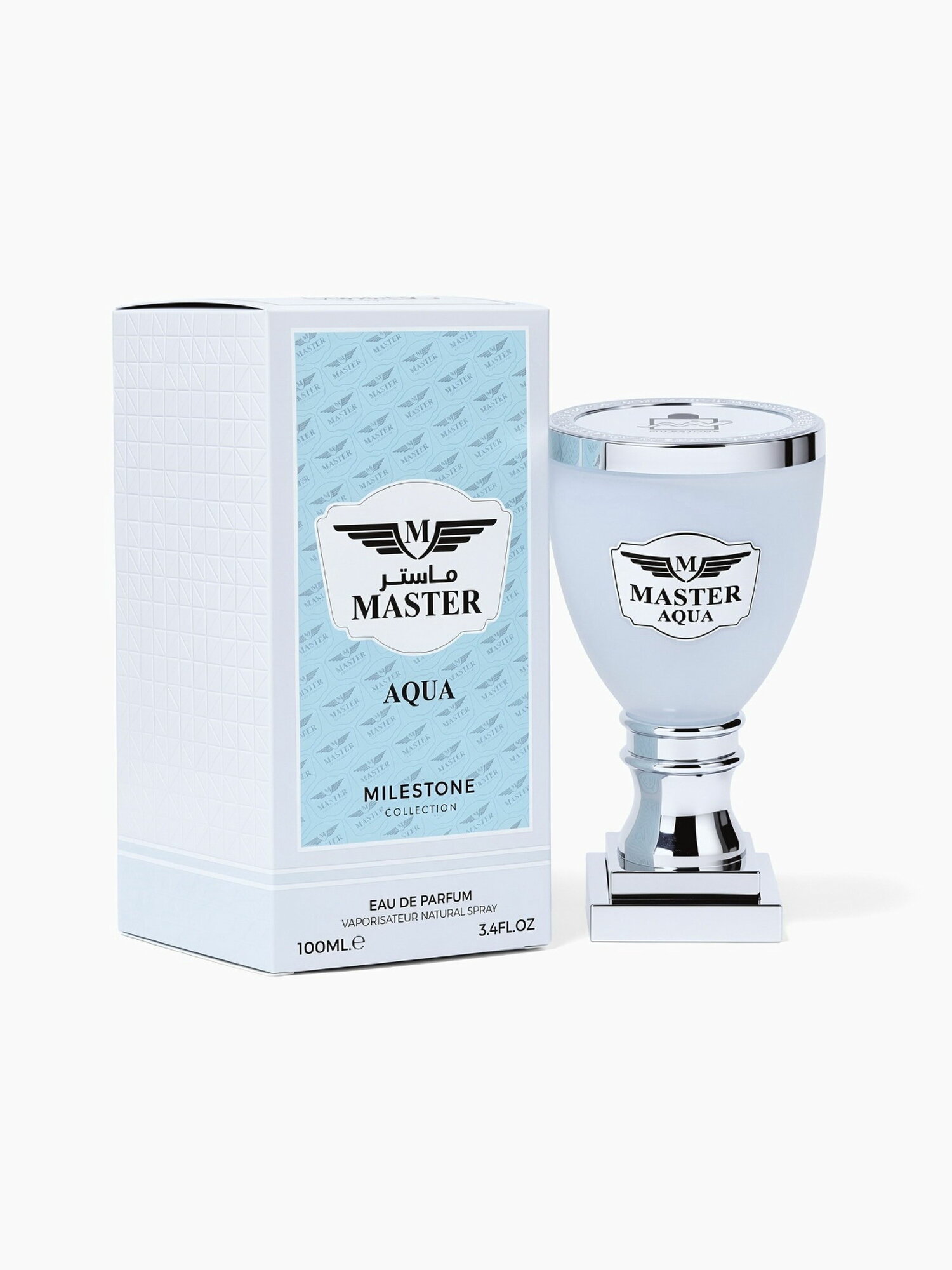 Парфюмерная вода мужская MASTER AQUA, 100 мл, группа ароматов: акватические
