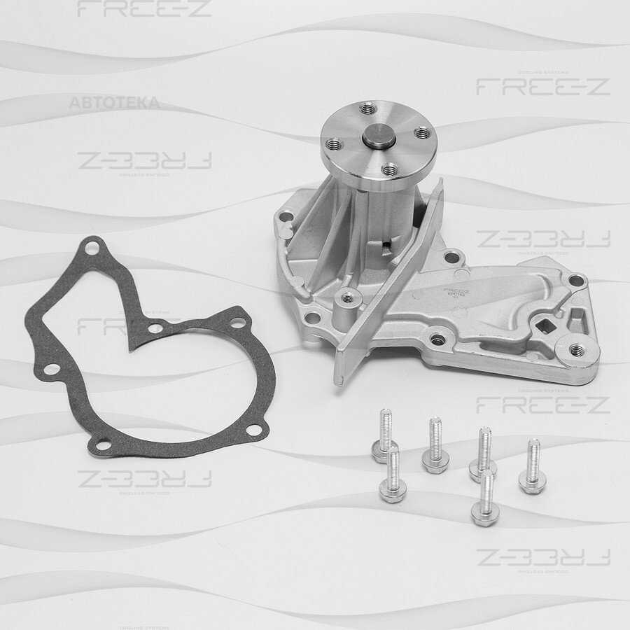 Насос водяной FORD/VOLVO C-MAX/FIESTA/FOCUS/FUSION/MONDEO/C30/S40/S60/S80/V40 02- 1.25/1.4/1.6/2.0 FREE-Z KP0153
