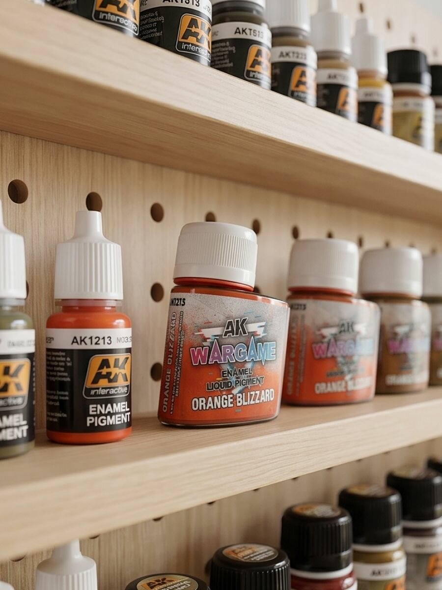 Краска для моделирования AK Interactive - Orange Blizzard 35ml — фото 1