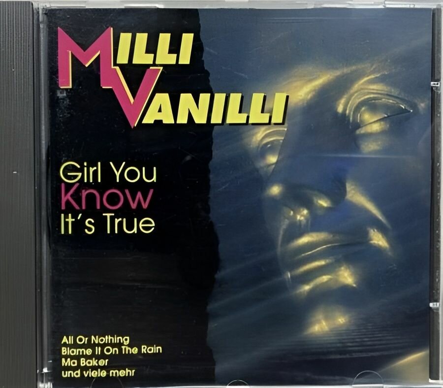 Milli Vanilli: "Girl You Know It's True", дэнс - поп (1989, CD - диск)