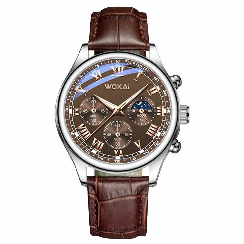 Смарт-часы, 38mm, WOKA-I Коричневый