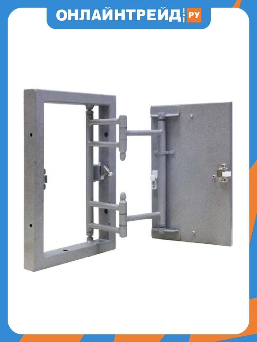 Люк ревизионный Evecs D Ceramo Steel 600х600 скрыт. монтаж (окрашенная сталь)