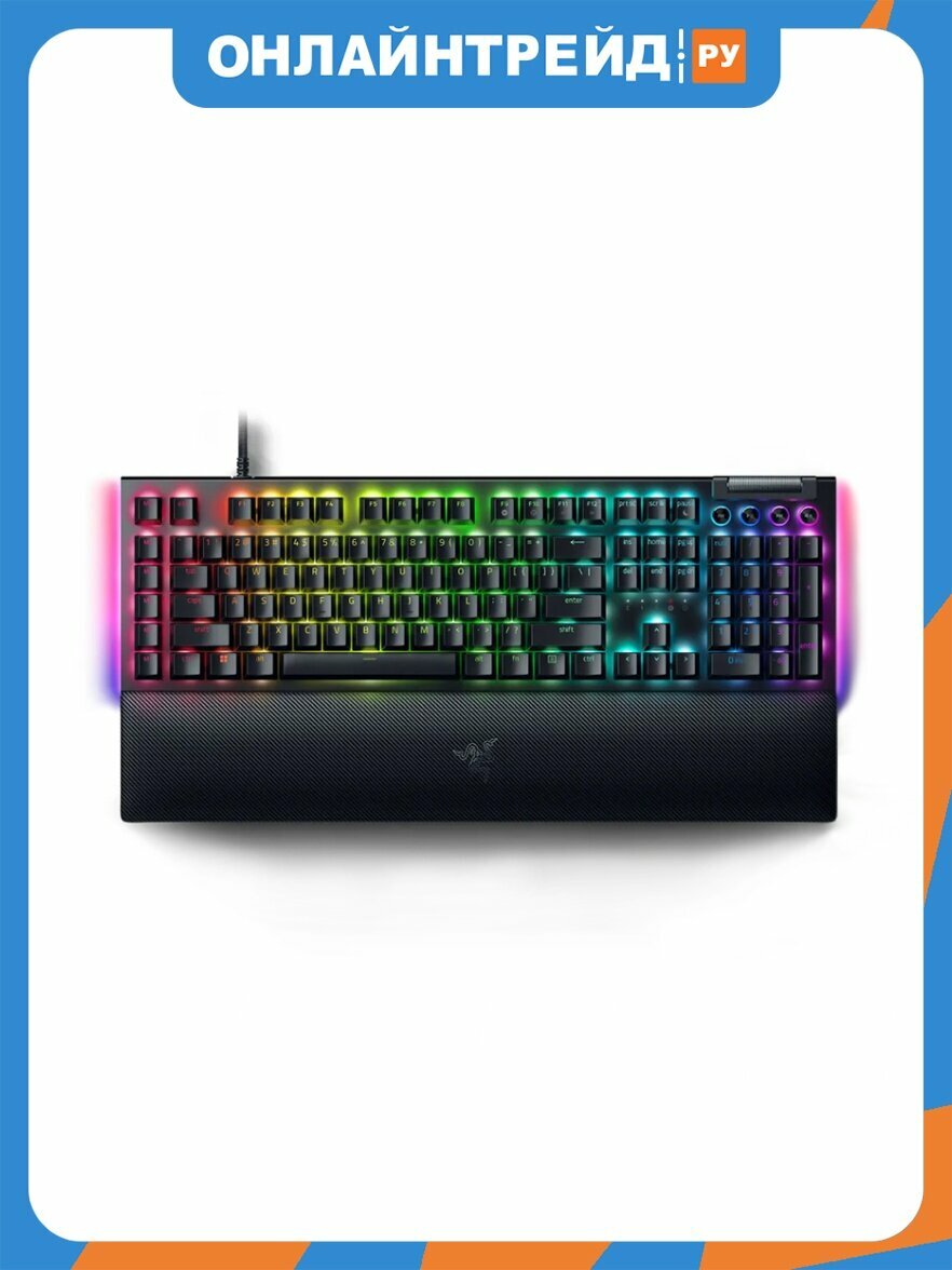 Игровая клавиатура Razer BlackWidow V4 (Yellow Switch) - Rus (RZ03-04692500-R3R1)