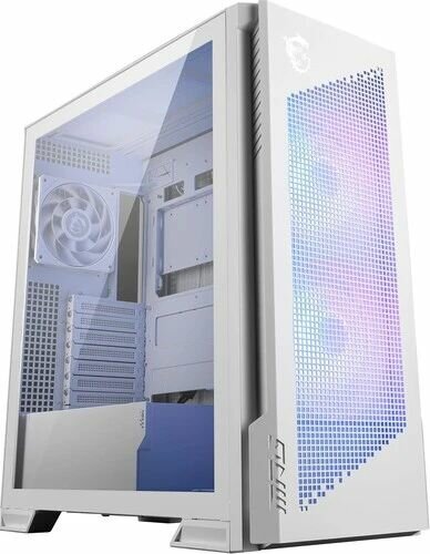 Компьютерный корпус MSI MPG VELOX 300R AIRFLOW PZ (306-7G27W14-JA4) белый - Midi Tower, E-ATX, USB 3.2 Gen 1 Type-A, USB 3.2 Gen 1 Type-C