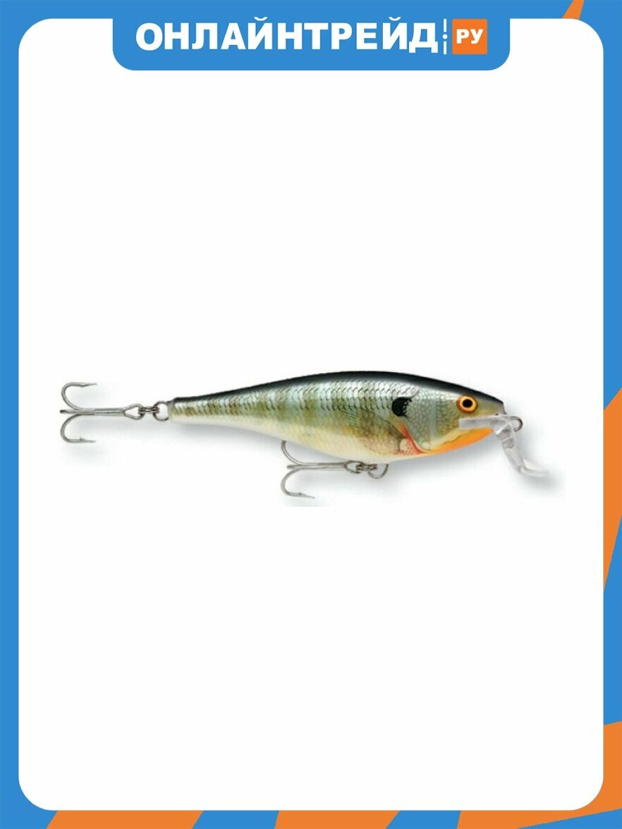 Воблер Rapala Super Shad Rap плавающий 1,5-2,7м, 14см 45гр, SSR14-BG