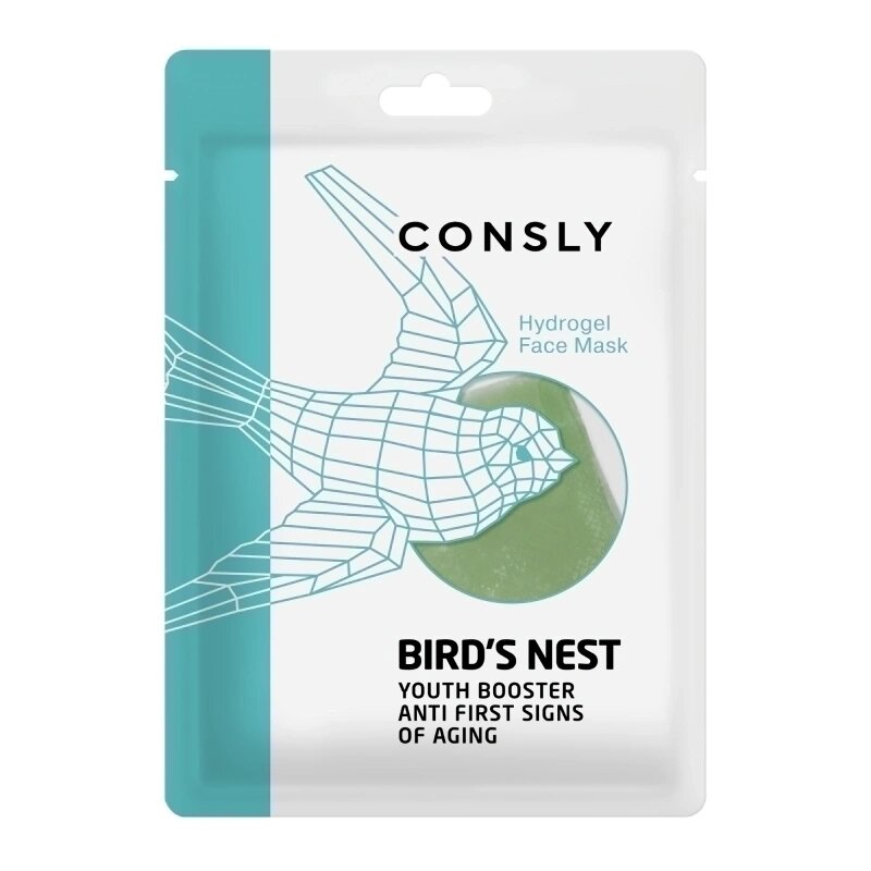 Consly Hydrogel Bird’s Nest Face Mask Гидрогелевая маска с экстрактом ласточкиного гнезда