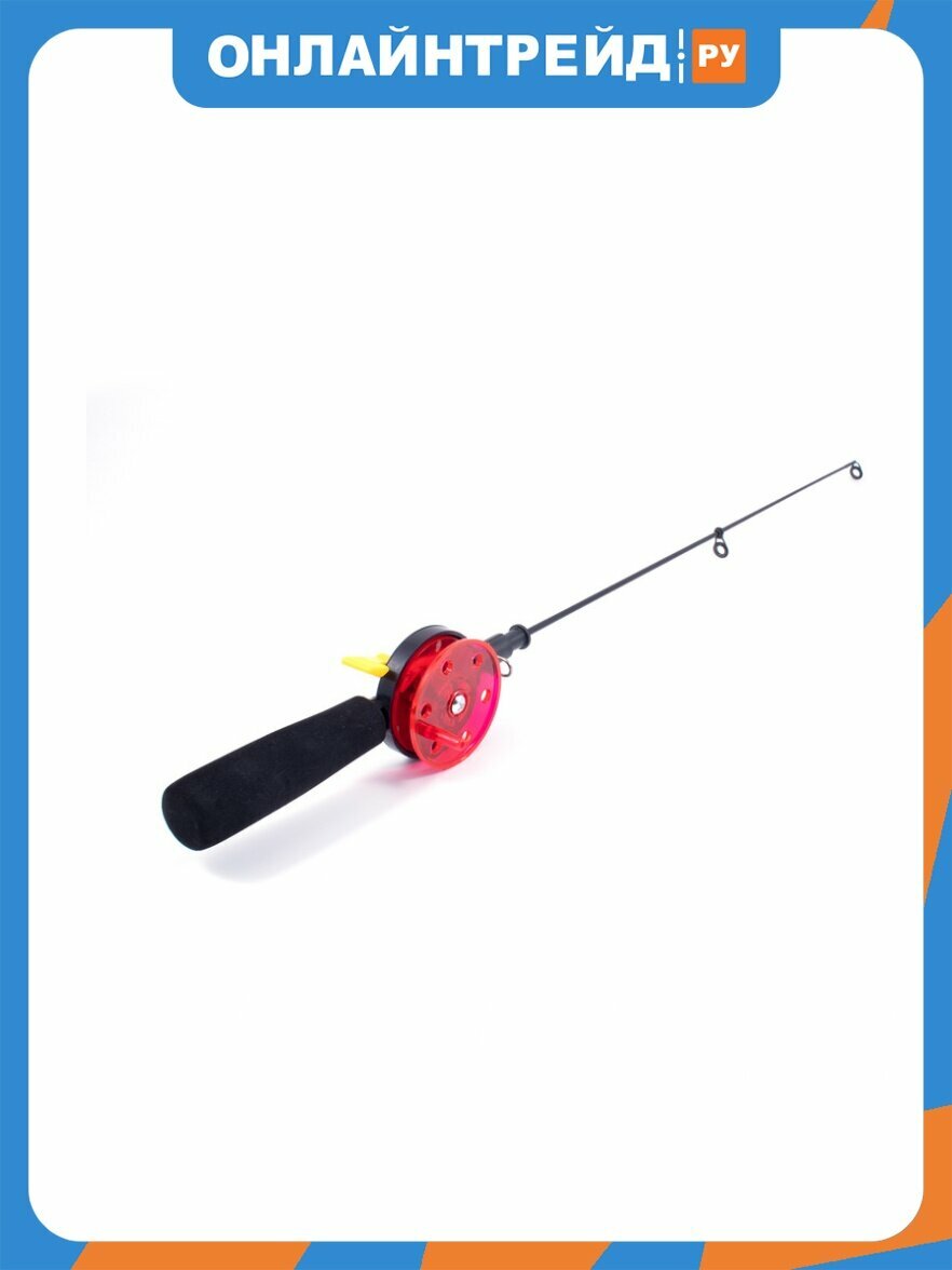 Namazu Удочка штекерная зимняя Ice Perch Fishing, L=57 см, с катушкой d=75 мм, стеклопластик