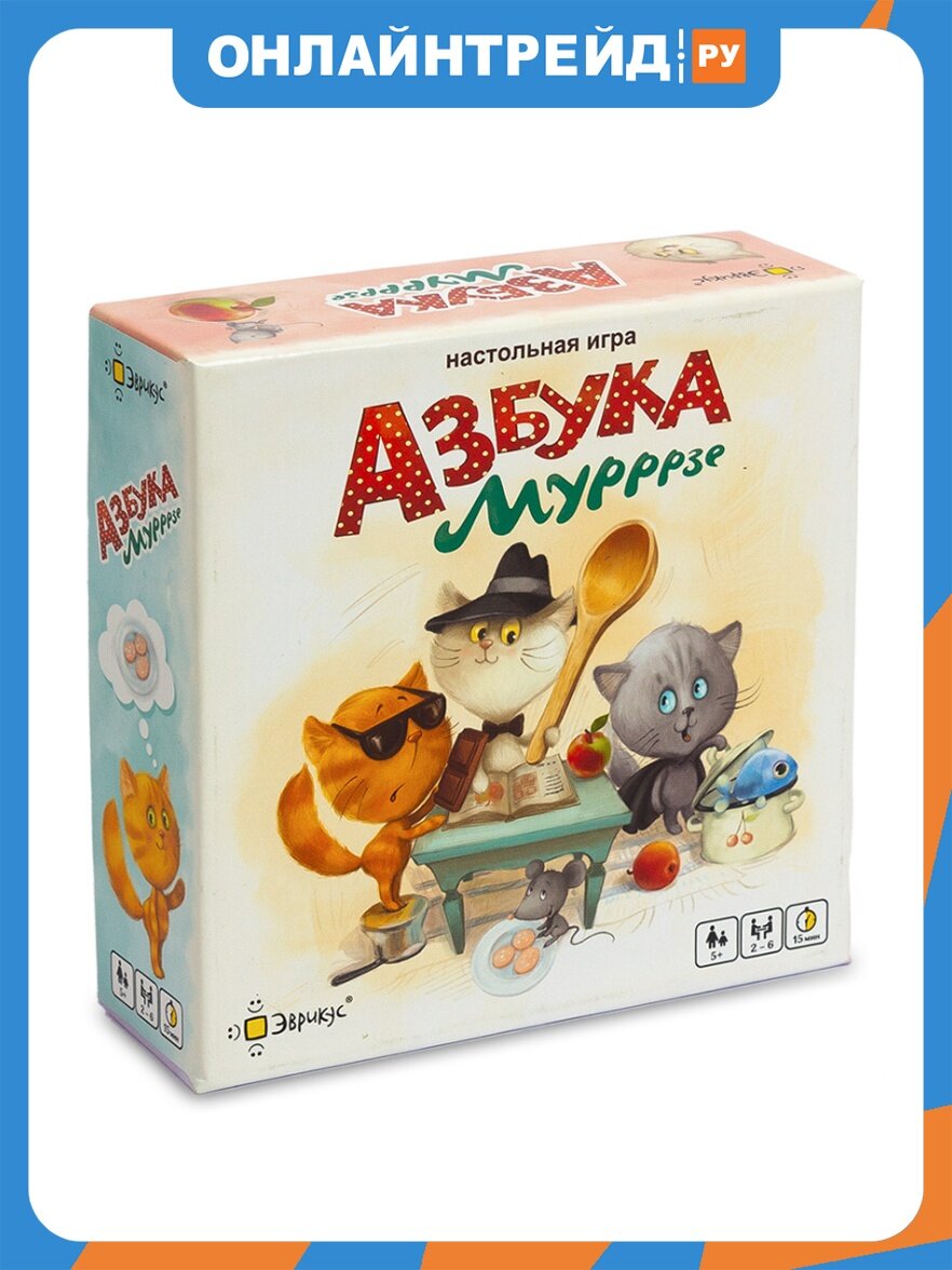 Настольная игра Эврикус Азбука Мурррзе
