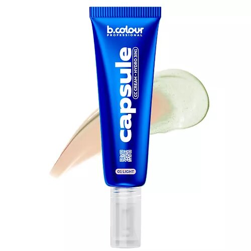 B.COLOUR PROFESSIONAL CC крем для лица, тональный крем светло-бежевый матовый CAPSULE, 01 Light 01 Light
