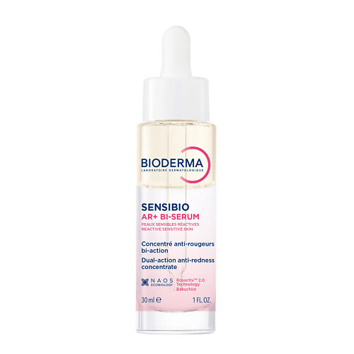 BIODERMA Sensibio AR+ Успокаивающая сыворотка против покраснений и морщин, 1 шт.