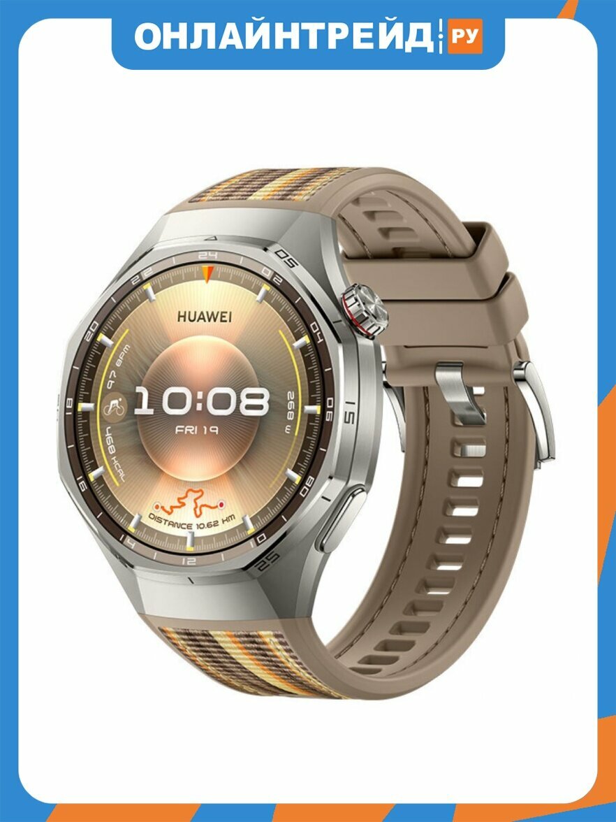 Смарт-часы Huawei Watch GT 6 Pro 46mm Коричневый