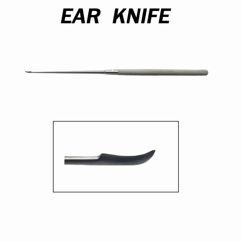 Медицинский набор инструментов для уха Черный, Ear knife