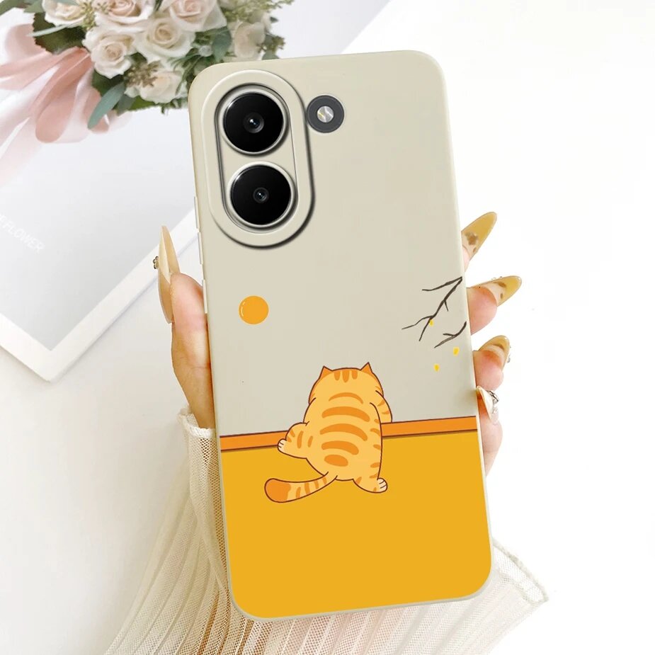 Чехол для Xiaomi Poco X8 Pro Max, милый чехол с рисунком динозавра, TYbai1771, Poco X8 Pro Max