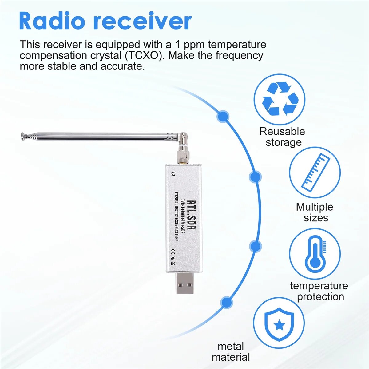 Радиоприемник RTL SDR V3