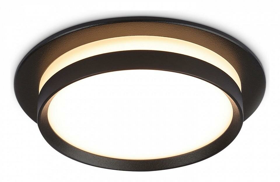 Встраиваемый светильник Ambrella Light TN TN5215 цвет плафона подвески Черный, цвет арматуры Черный