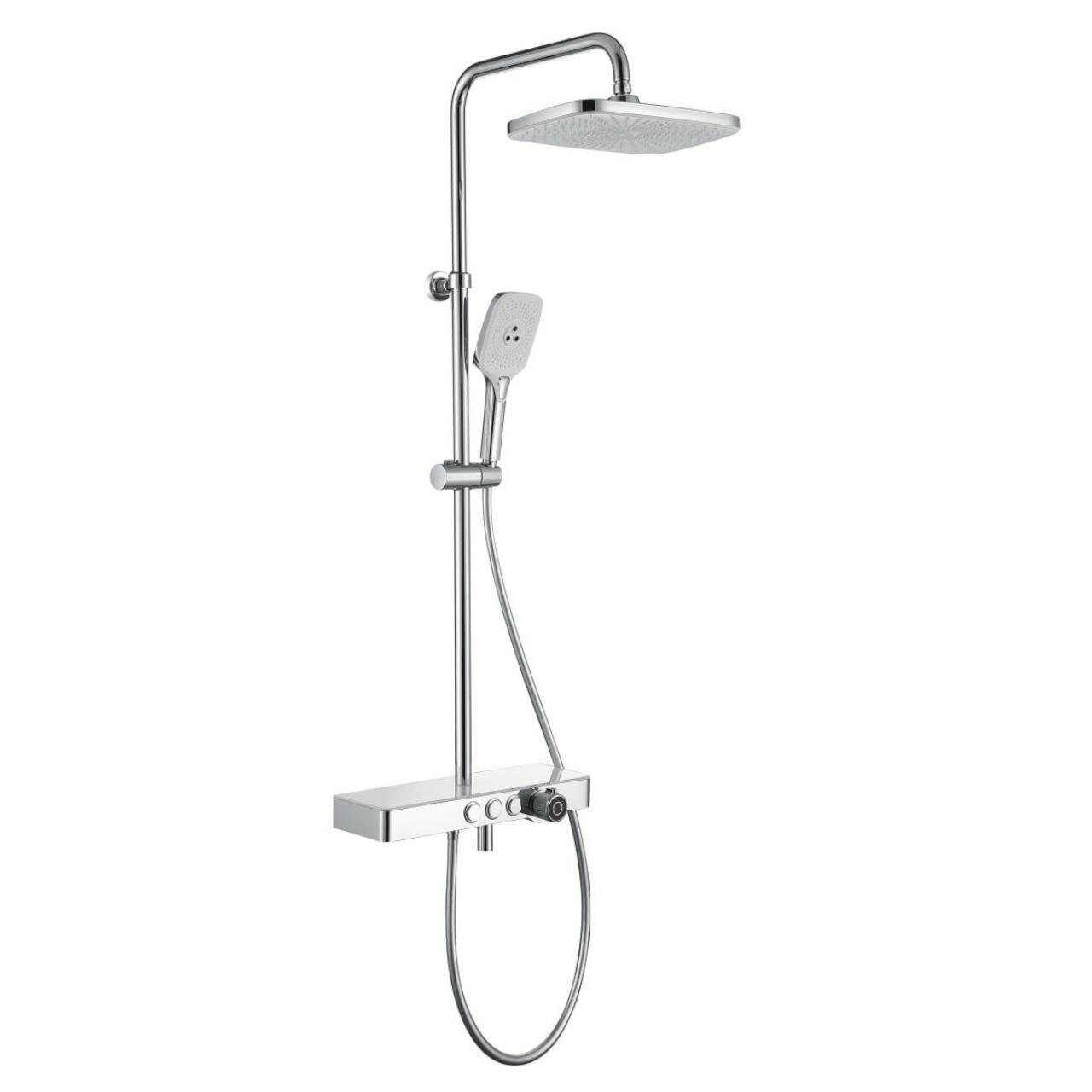 Душевая система Savol SK-H3345A с термостатом цвет Хром